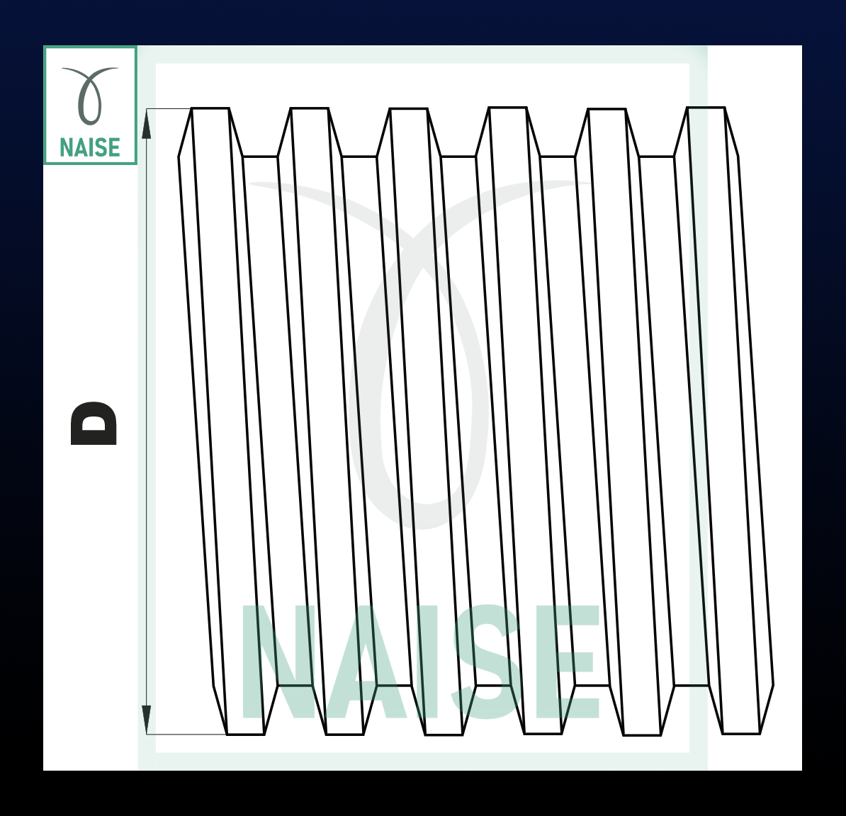 Como medir um fuso trapezoidal Naise
