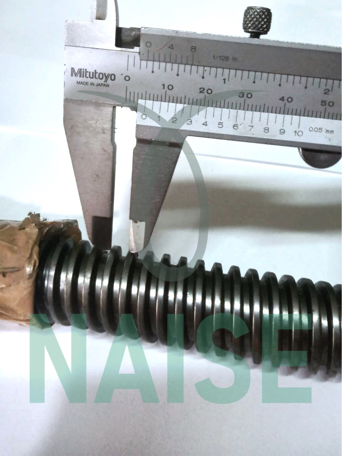 Como medir um fuso trapezoidal Naise