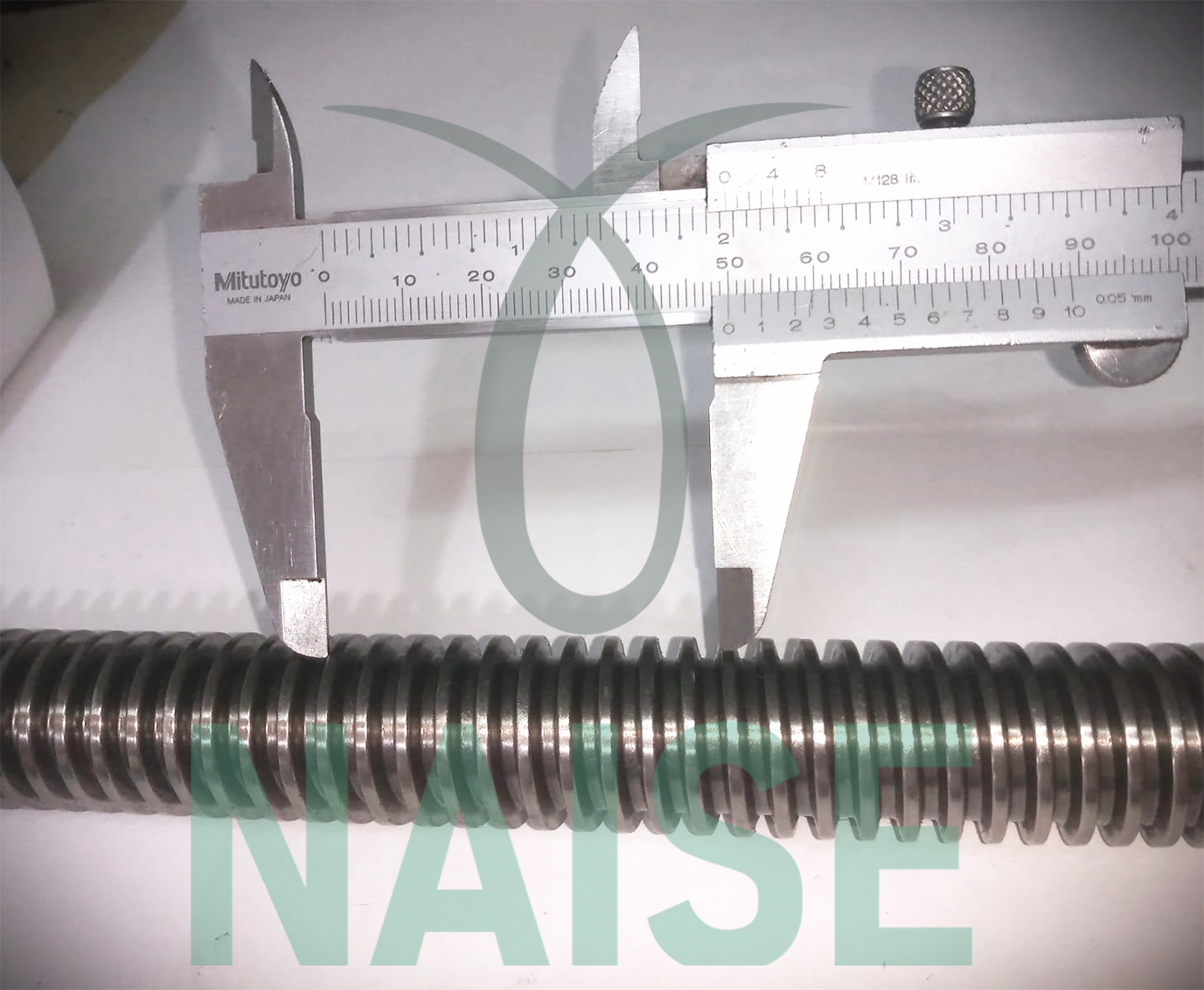 Como medir um fuso trapezoidal Naise